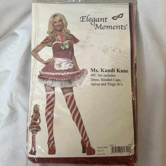 Elegant Moments | Other | Elegant Moments Ms Kandi Kane 4 Pc Costume ...